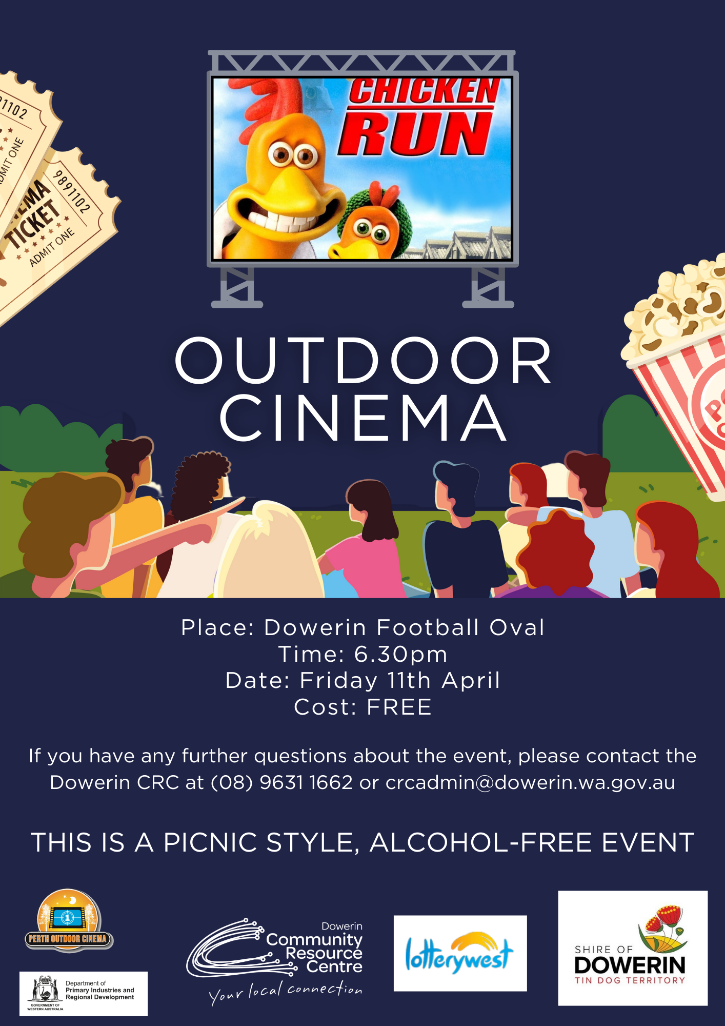 Dowerin Outdoor Cinema | Central Wheatbelt Visitor Centre