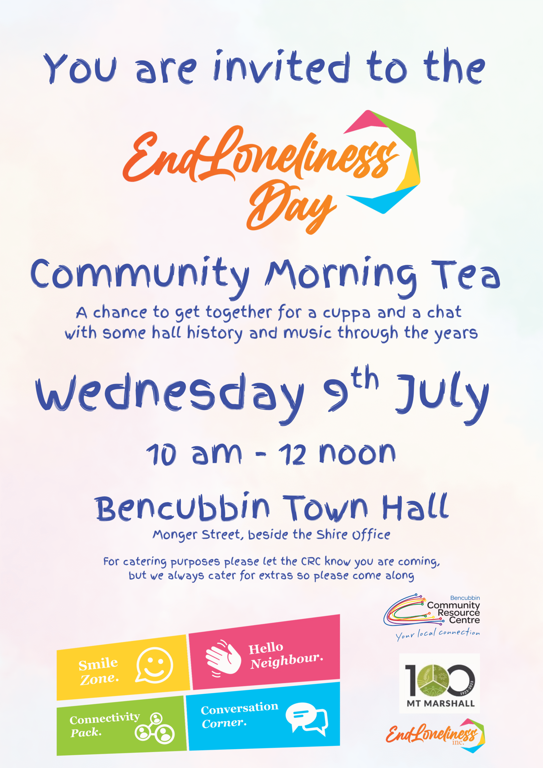 Bencubbin End Loneliness Day | Central Wheatbelt Visitor Centre