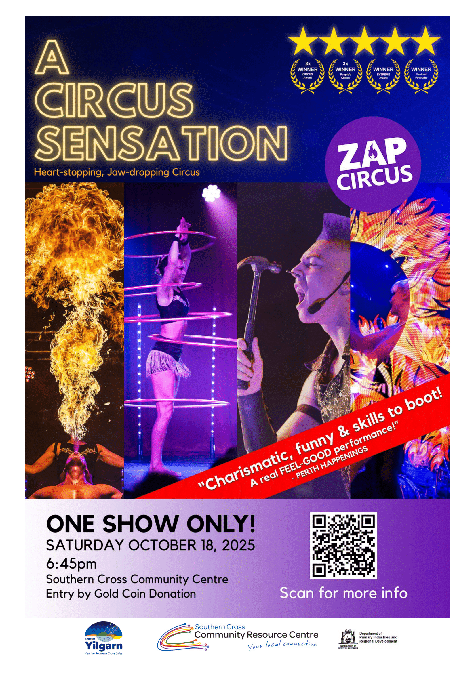 Southern Cross ZAP Circus | Central Wheatbelt Visitor Centre